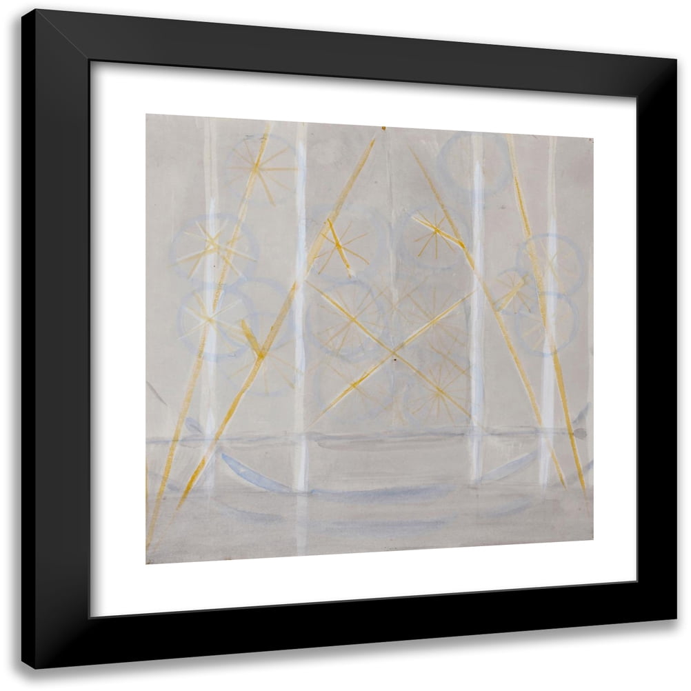 Otto Meyer-Amden 15x15 Black Modern Framed Museum Art Print Titled - Tabuchblatt II (1928-32 ...