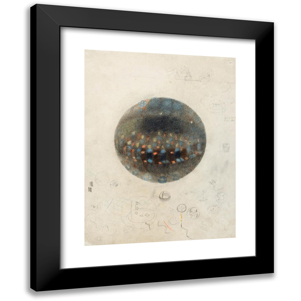 Otto Meyer-Amden 19x24 Black Modern Framed Museum Art Print Titled - In the Munster (Expectation ...