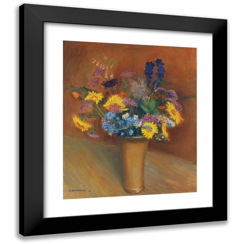 Otto Modersohn 20x23 Black Modern Framed Museum Art Print Titled ...