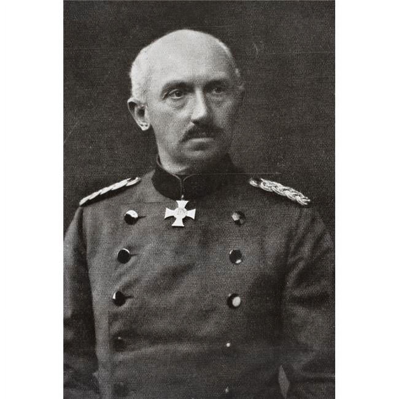Otto Von Below 1857 - 1944 German General In First World War From ...
