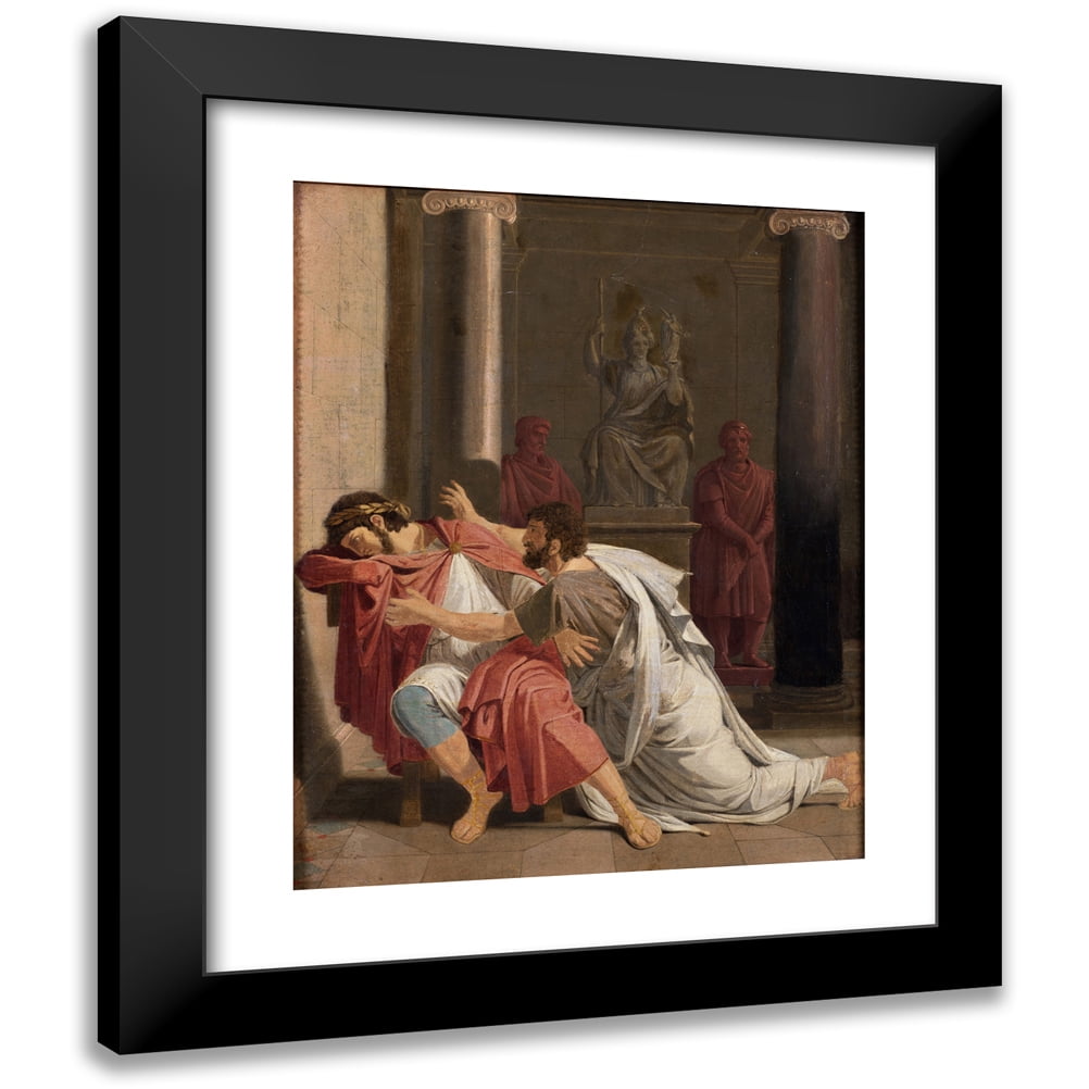 Otto Wallgren 12x14 Black Modern Framed Museum Art Print Titled ...