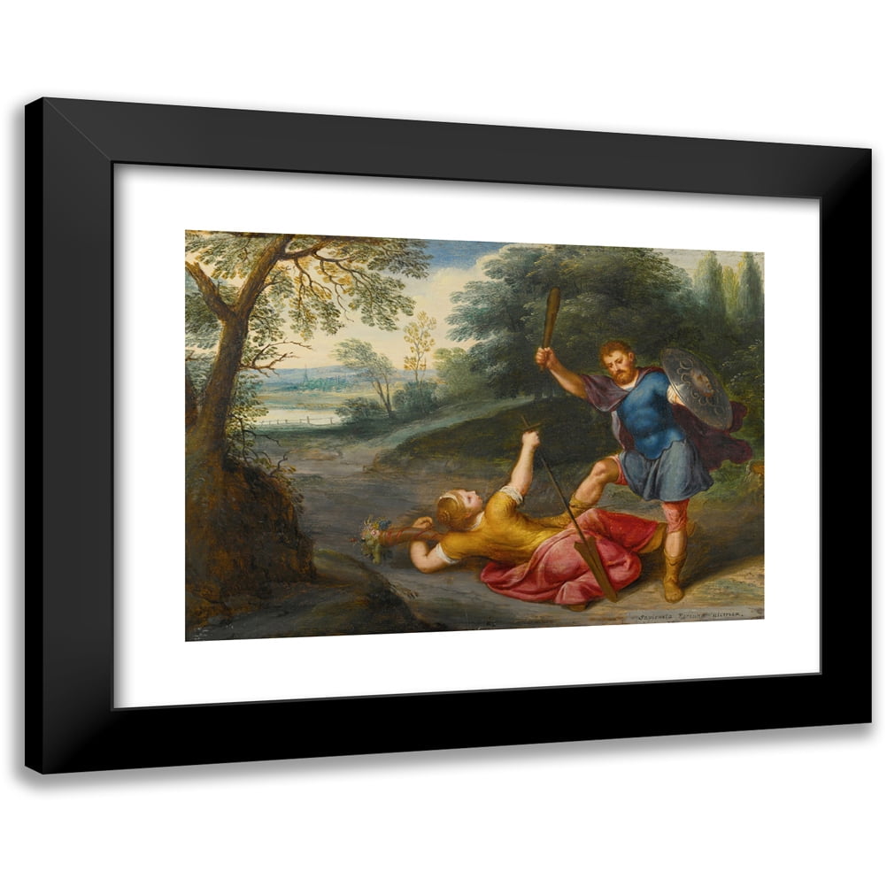 Otto van Veen 14x11 Black Modern Framed Museum Art Print Titled - The ...