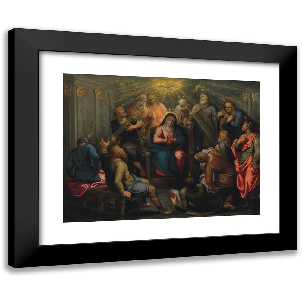 Otto van Veen 24x19 Black Modern Framed Museum Art Print Titled - The ...