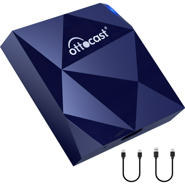 Ottocast USB Bluetooth Music, Wireless Android Auto Adapter, Mini Car ...