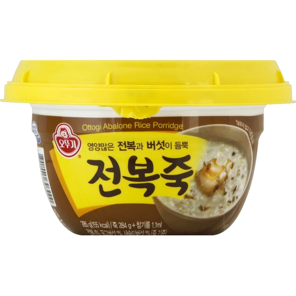 Ottogi Korean Abalone Rice Porridge, 10 Ounce Bowls (Pack of 6 ...