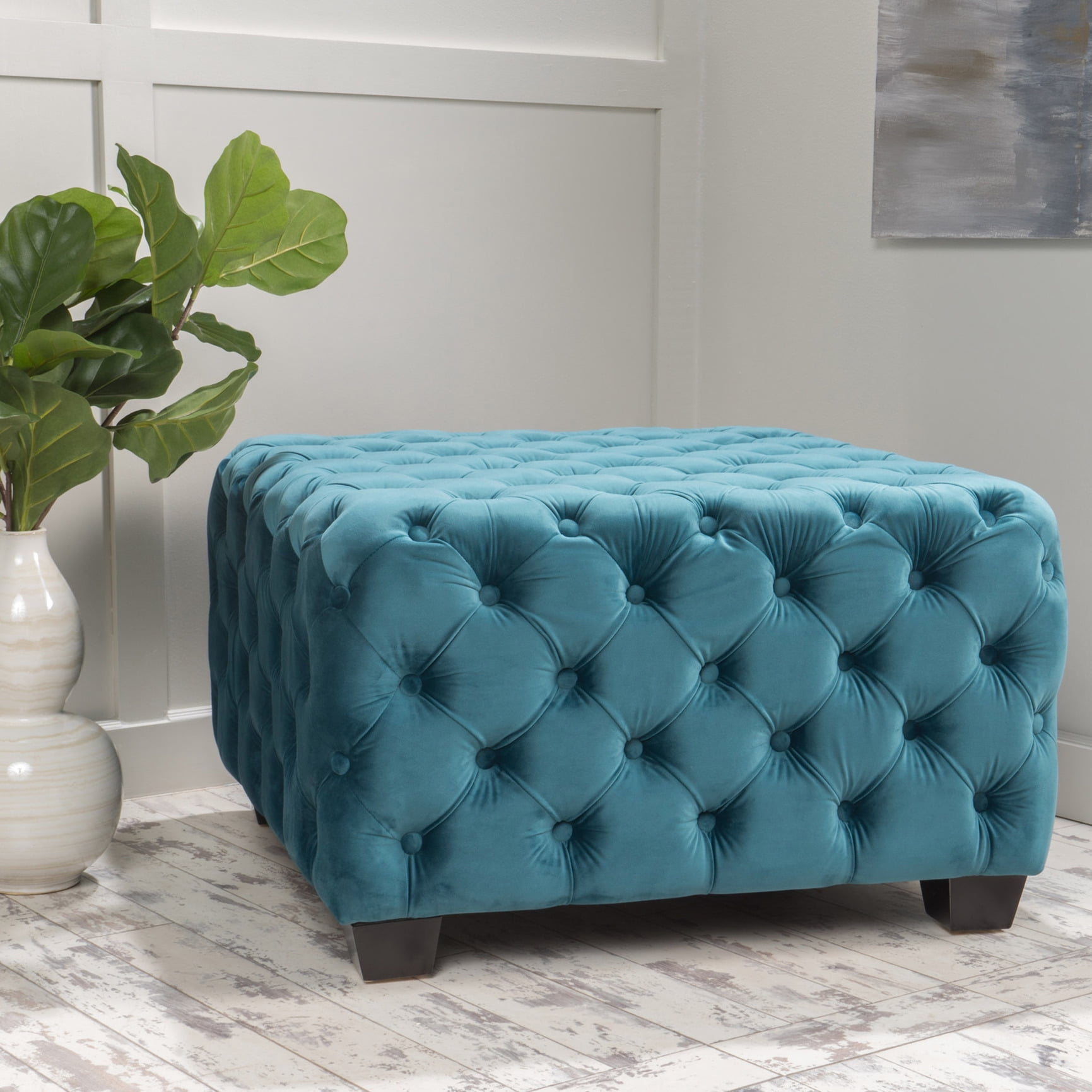 Ottoman | Clean Lines and Jewel - like Colors | 100% Polyester Velvet ...
