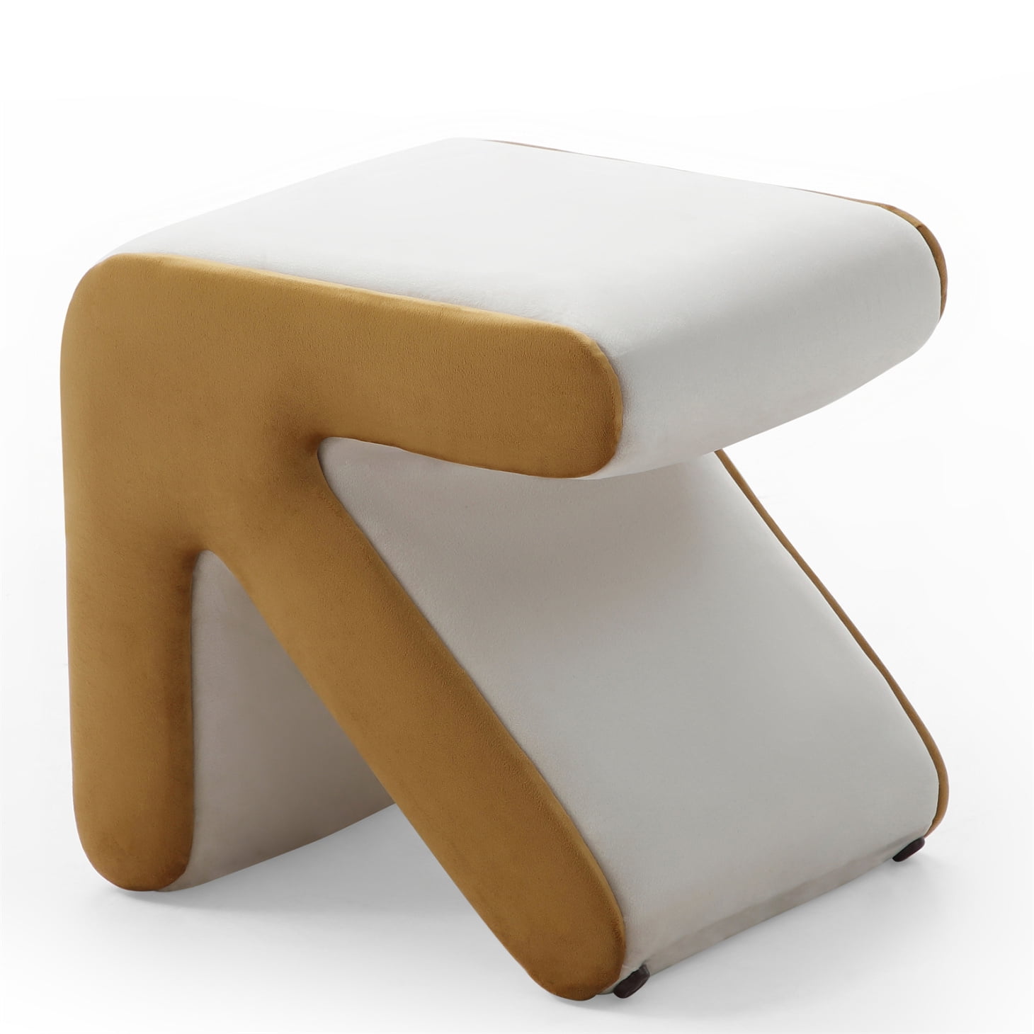 Ottoman, Entryway Bench, Upholstered Velvet Foot Stool, Sofa Stool ...