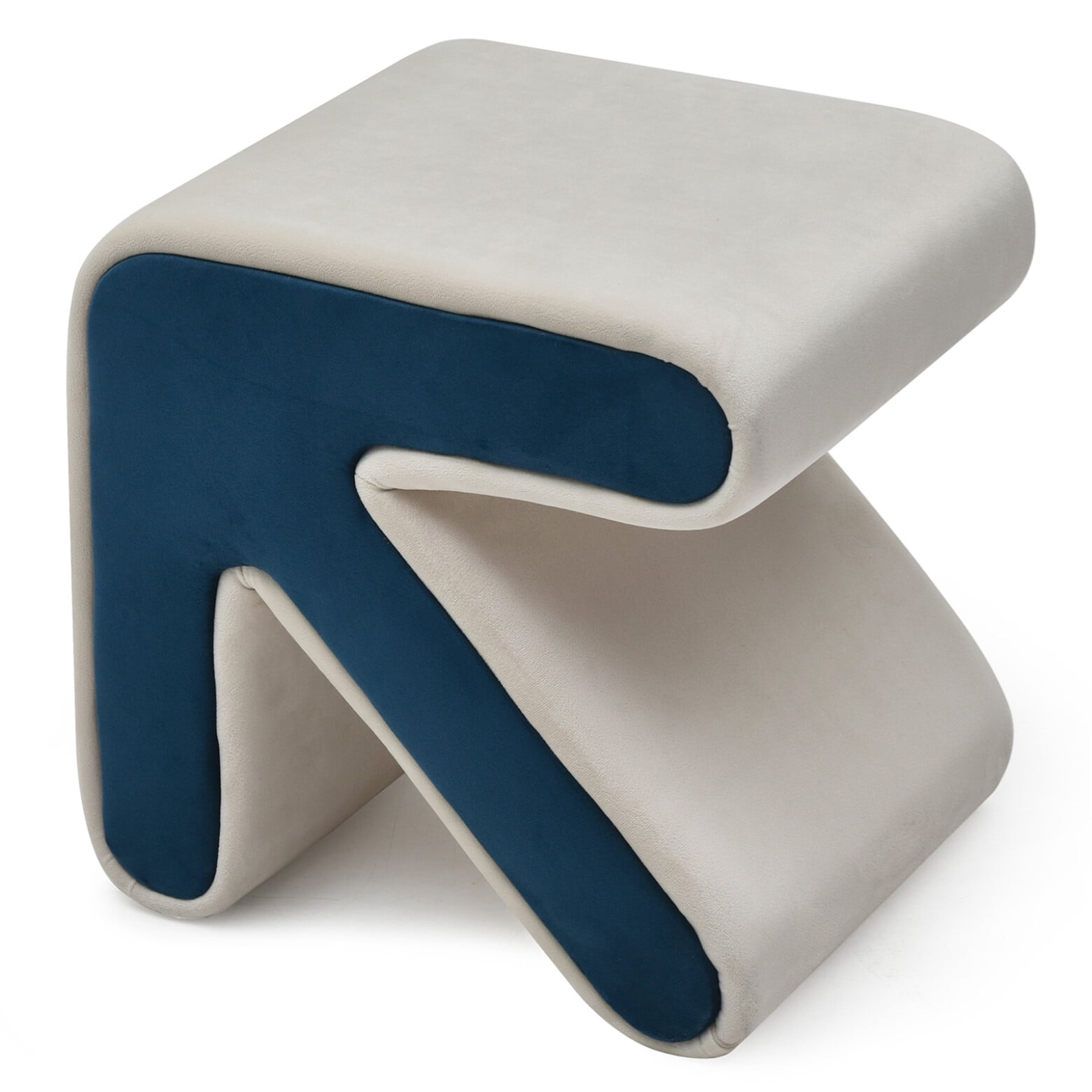 Ottoman, Entryway Bench, Upholstered Velvet Foot Stool, Sofa Stool ...