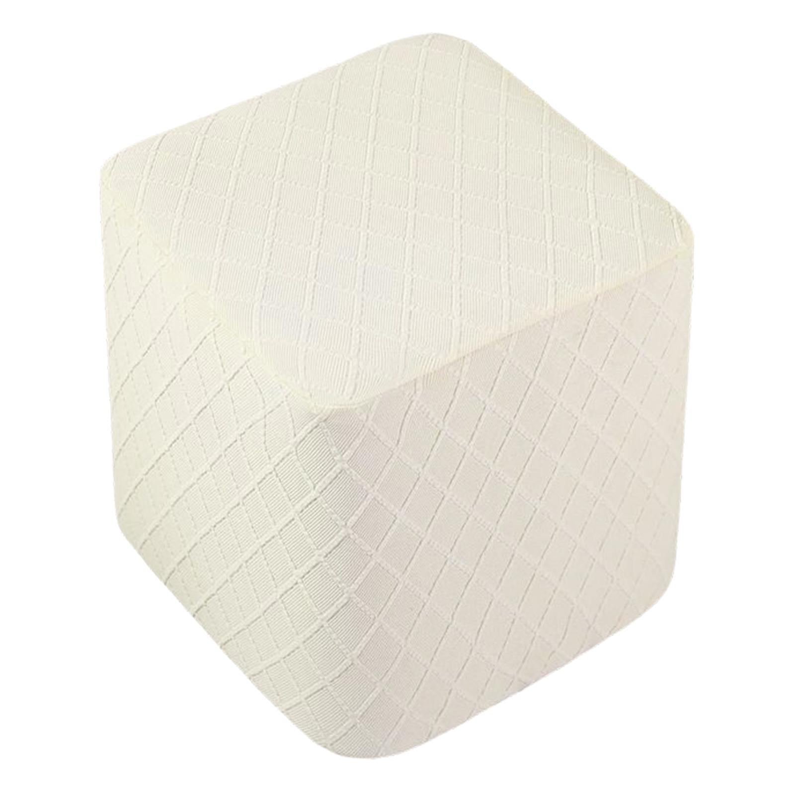 Ottoman Foot Rest Cover with Elastic Bottom Washable for Footrest Foot ...