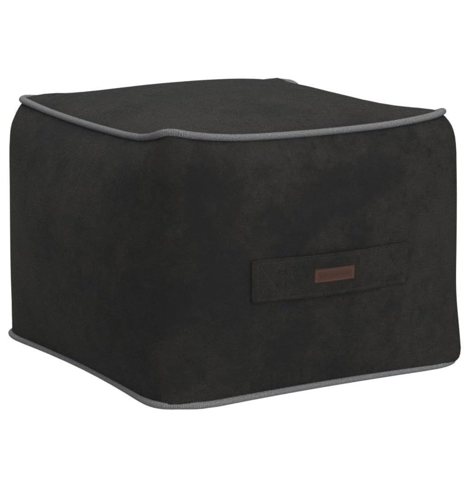 Ottoman Pouffe, Cube Foot Stool, Soft Bean Bag Footrest, Home Decor ...