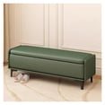 Ottoman with Storage Bench,Modern Upholstered Rectangular Footstool End ...
