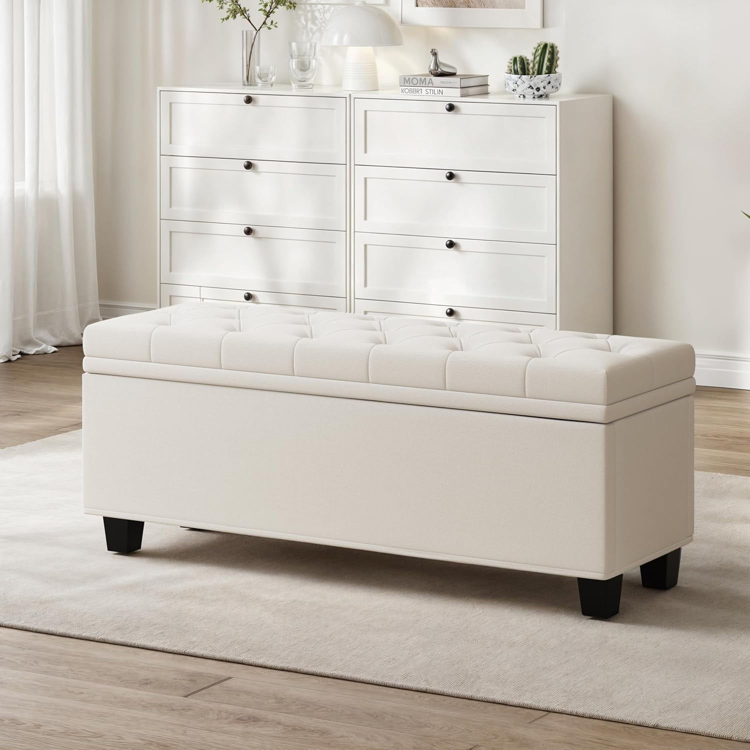 Ottoman with Storage Storage Ottoman Bench with Lift Top Upholstered ...
