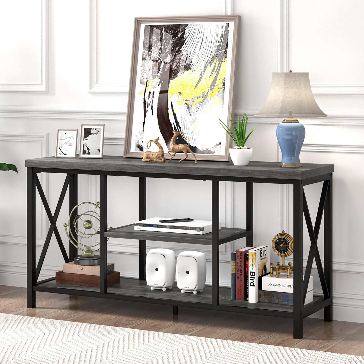 Ottoman with Storage, Storage Ottoman Bench Seat, Linen Upholstered ...