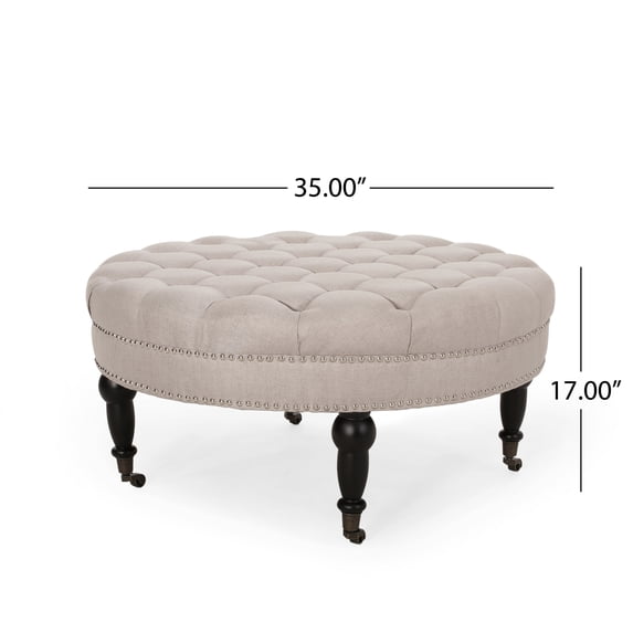 Ottoman With Caster - Walmart.com