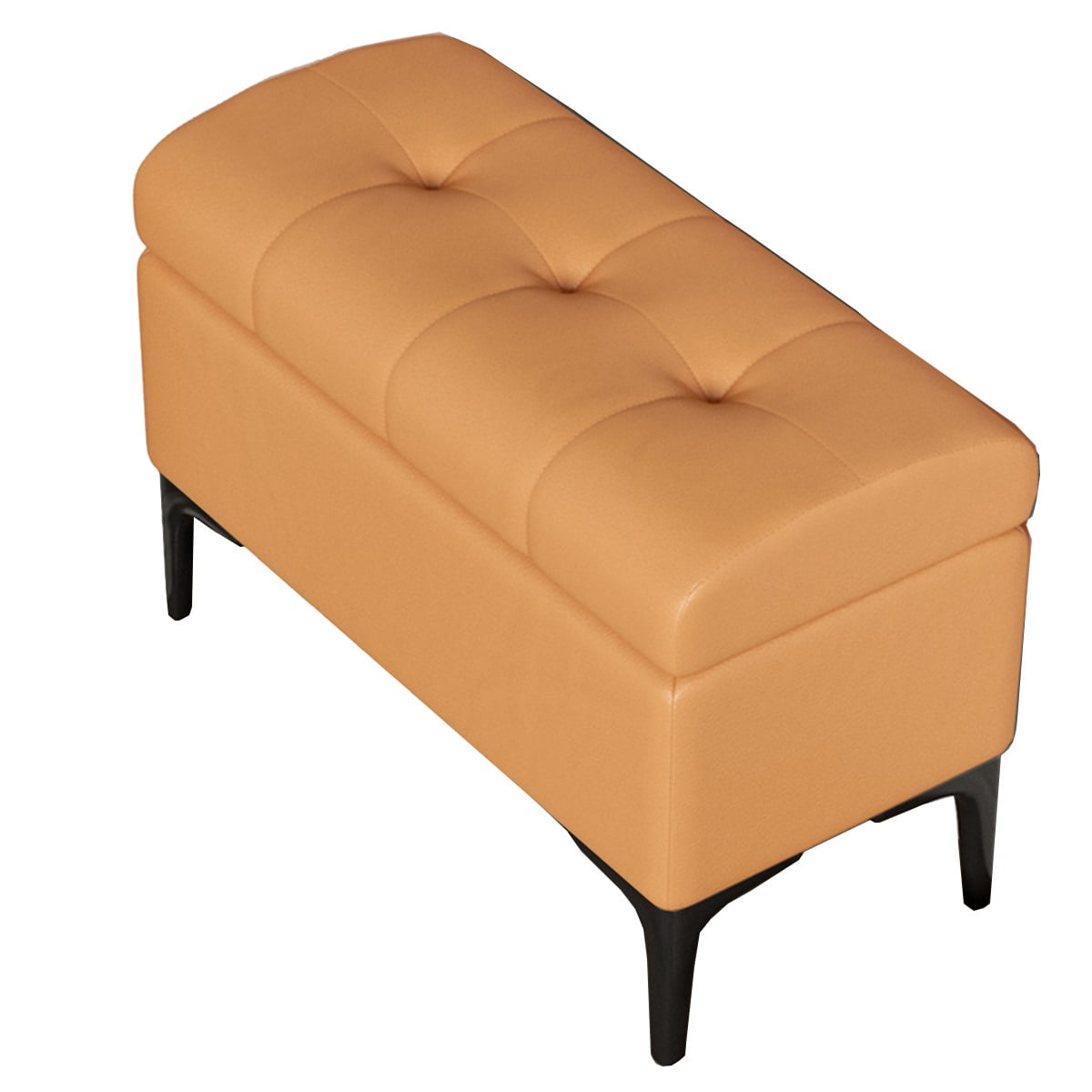 Ottoman With Storage Modern Rectangle Bedroom Bench Leather End Of Bed ...