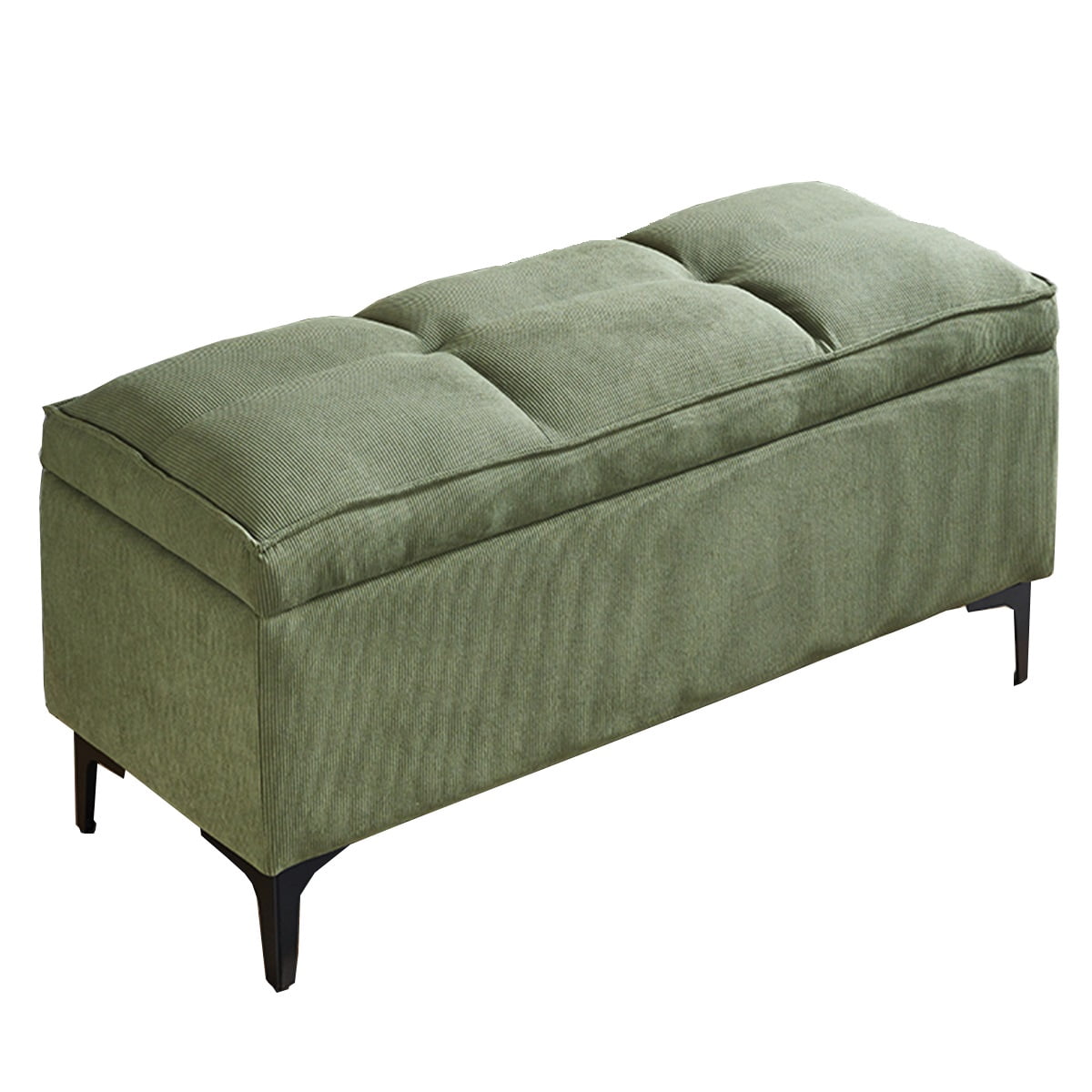 Ottoman With Storage, Upholstered Storage Bench With Seating, Entryway ...