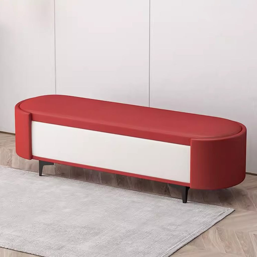 Ottoman with Storage for Bedroom End of Bed Storage Bench,Rectangular ...