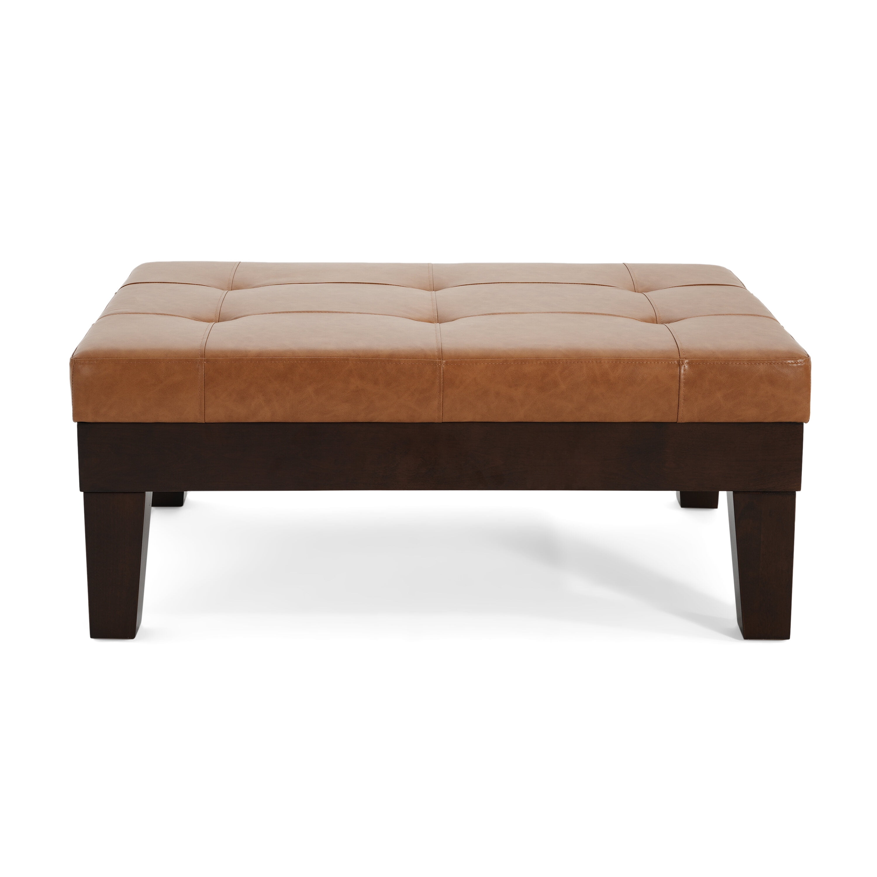 Ottomans With Storage, CHATHAM OTTOMAN WITH DRAWER, Light Brown Large ...