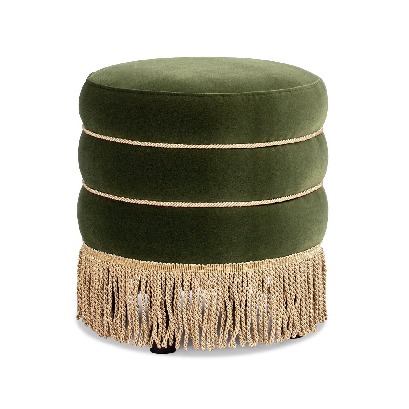 Ottomans With Storage Edward 17.5" Round Upholstered Ottoman with ...