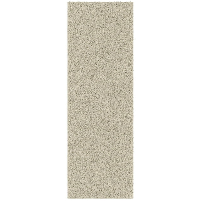 Ottomanson 2x9 Non-Slip Shag Runner Rug Plush Carpet for Bedrooms ...