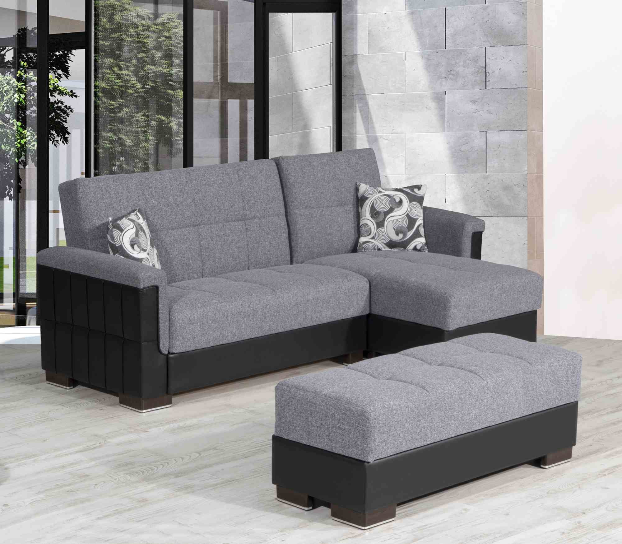 Ottomanson Classics Collection Pro Convertible Ottoman with Storage ...