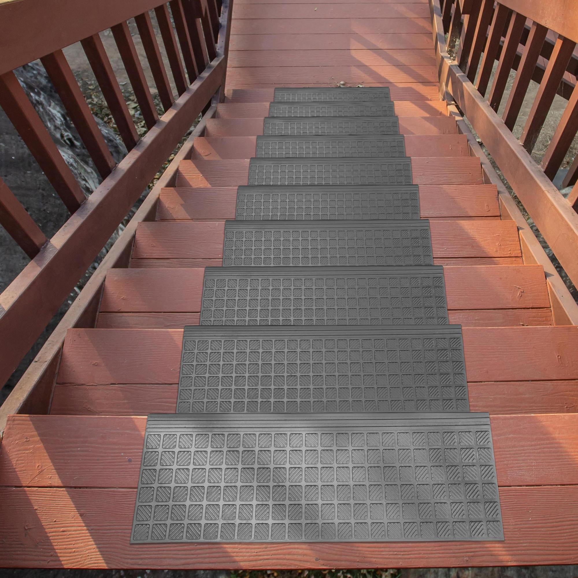 Ottomanson Easy Clean Waterproof Non-Slip 10" x 25.5" Indoor Outdoor ...