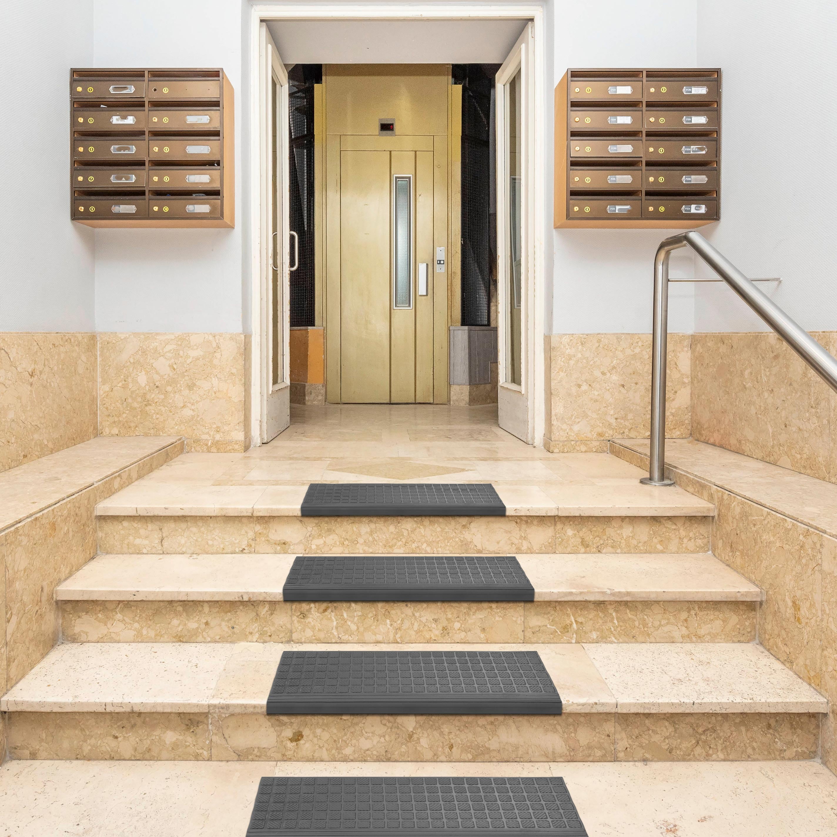 Ottomanson Easy Clean Waterproof Non-Slip 10" x 25.5" Indoor Outdoor ...