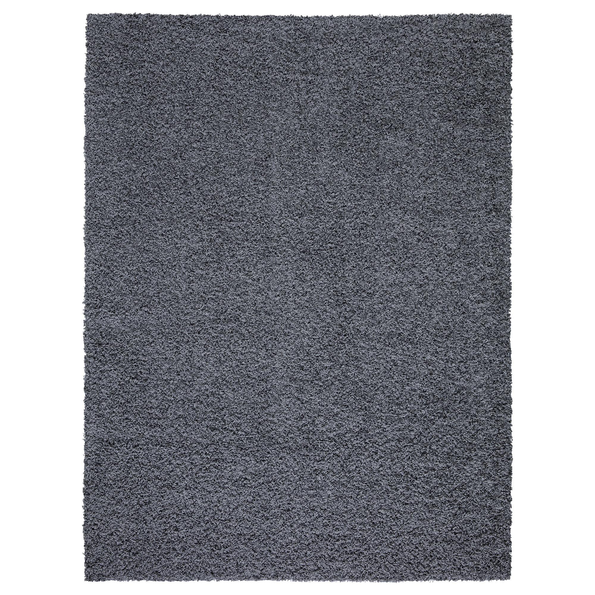 Ottomanson Flokati Non-Slip Rubberback Solid 5x7 Soft Indoor Area Rug ...