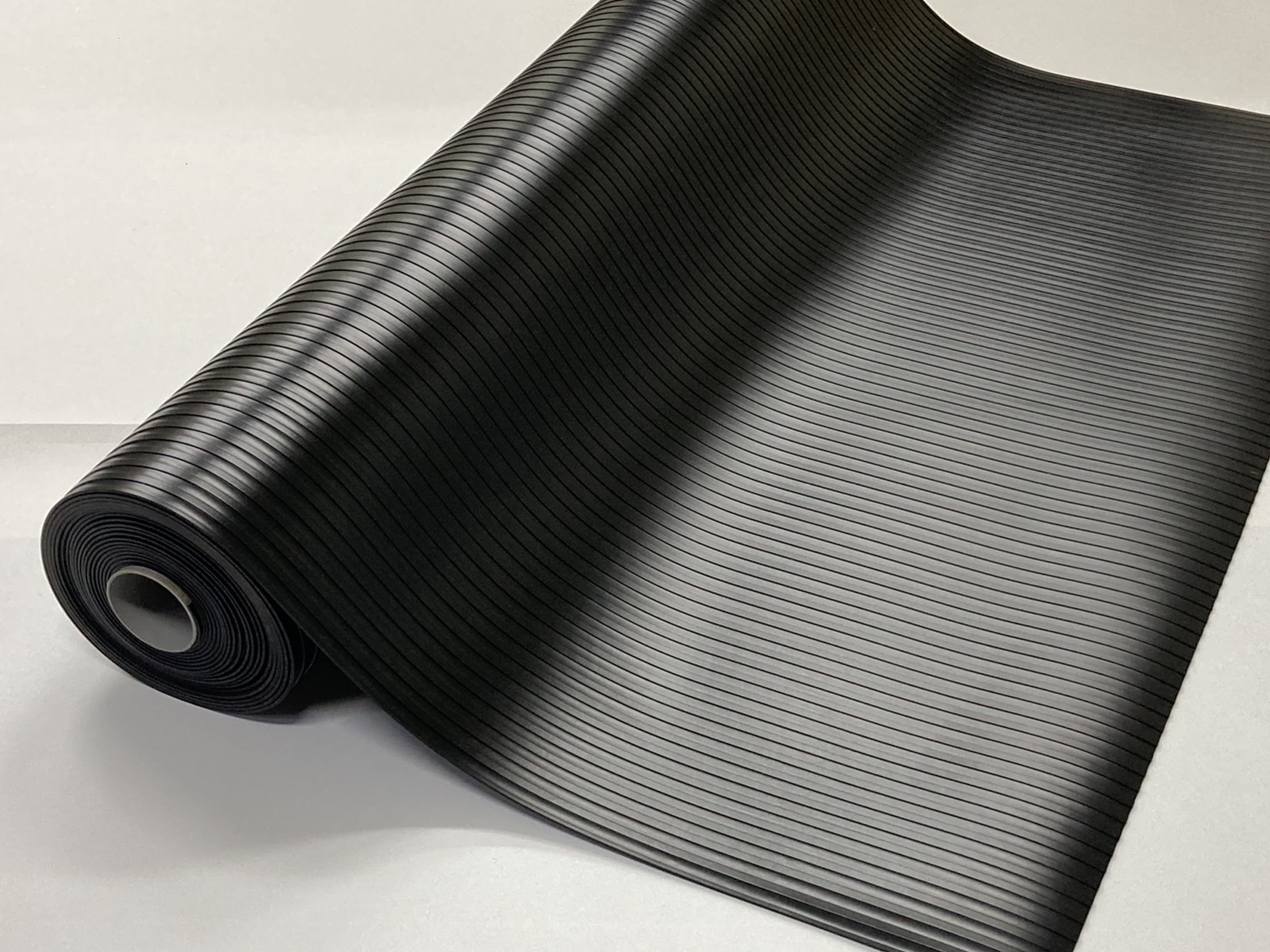 Ottomanson Heavy Duty Mat Waterproof Ribbed 3x2 Indoor Protector Runner ...