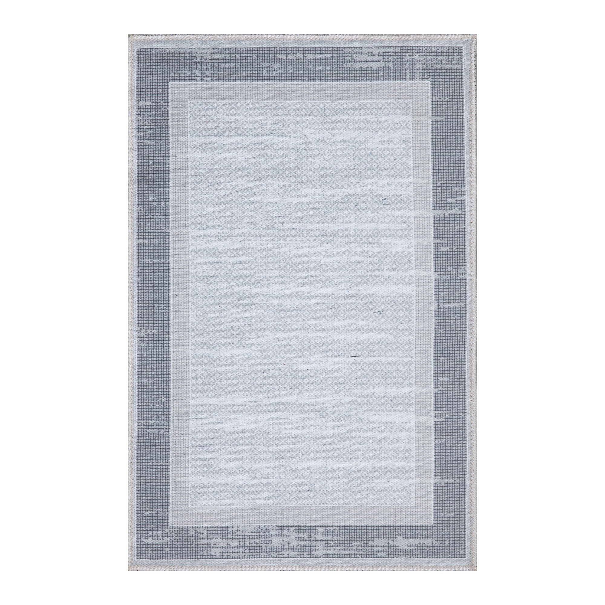 Ottomanson Machine Washable Cotton 2x3 Flatweave Area Rug for Entryway ...