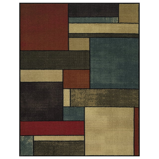 Free Shipping! Ottomanson Machine Washable Non-Slip Rubber Back 5x7 ...