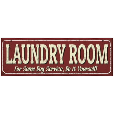 Ottomanson Non-Slip Rubberback Text 2x5 Laundry Room Runner Rug 20" x ...