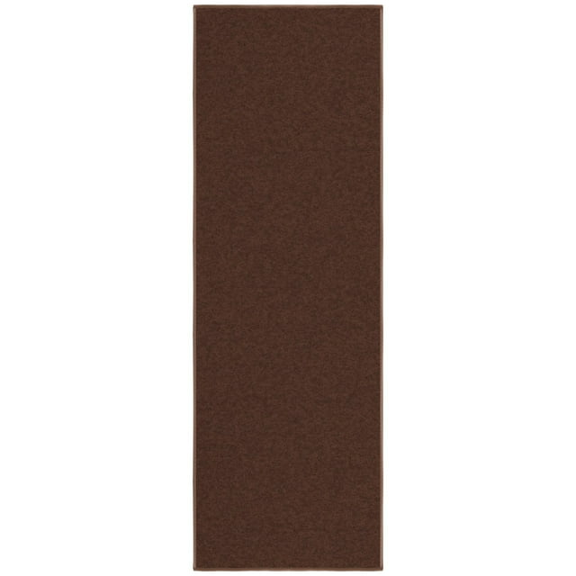 Ottomanson Non-Slip Rubberback Modern Solid 2x5 Indoor Runner Rug, 20 ...