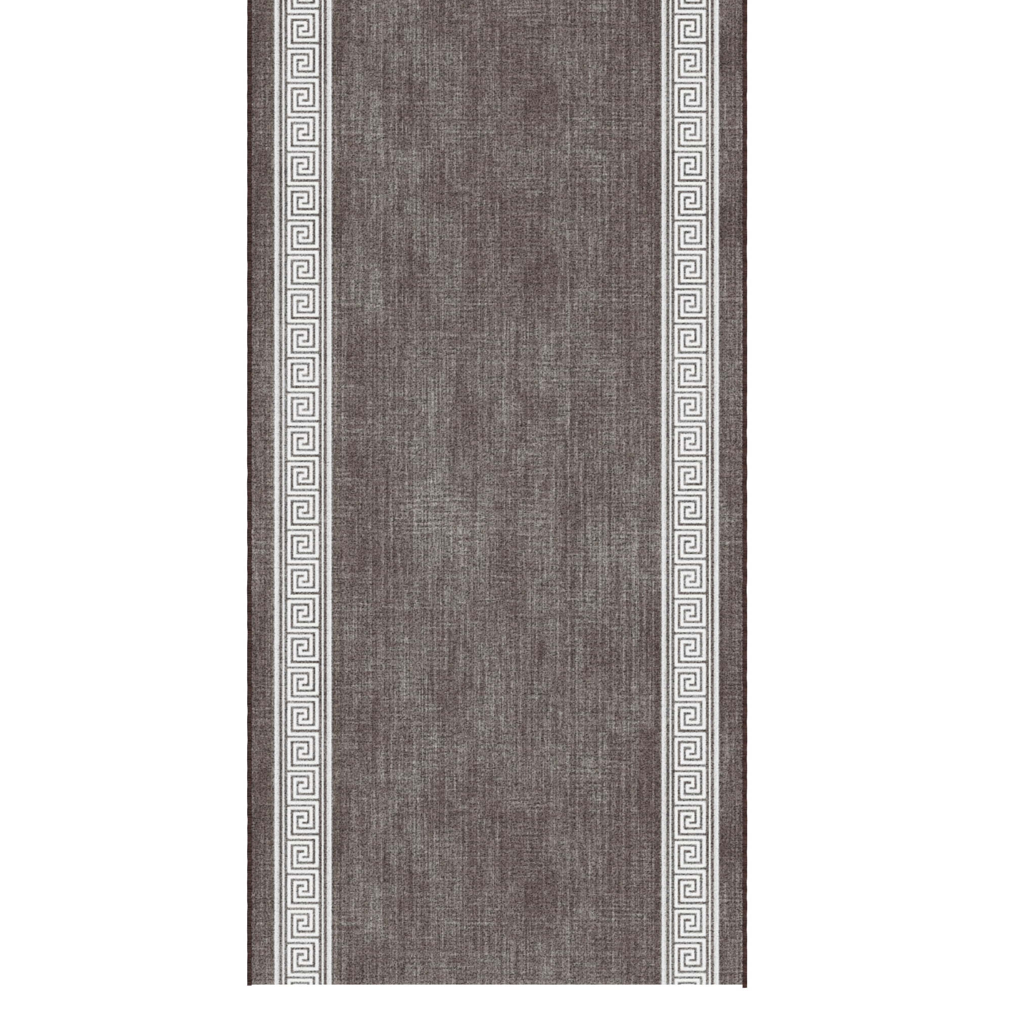 Ottomanson Runner Rug 2'7" x 7' Soft Non-Slip Indoor Runner, Greek ...