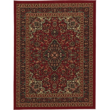 Area Rugs for Bedroom Small Rugs 2x3 Red - Walmart.com