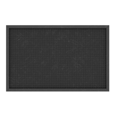 Ottomanson Easy Clean, Waterproof Non-Slip 2x3 Indoor/Outdoor Rubber ...