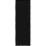 Mainstays Transitional Black Tonal Diamond Indoor Runner Rung 1'8"x5 ...