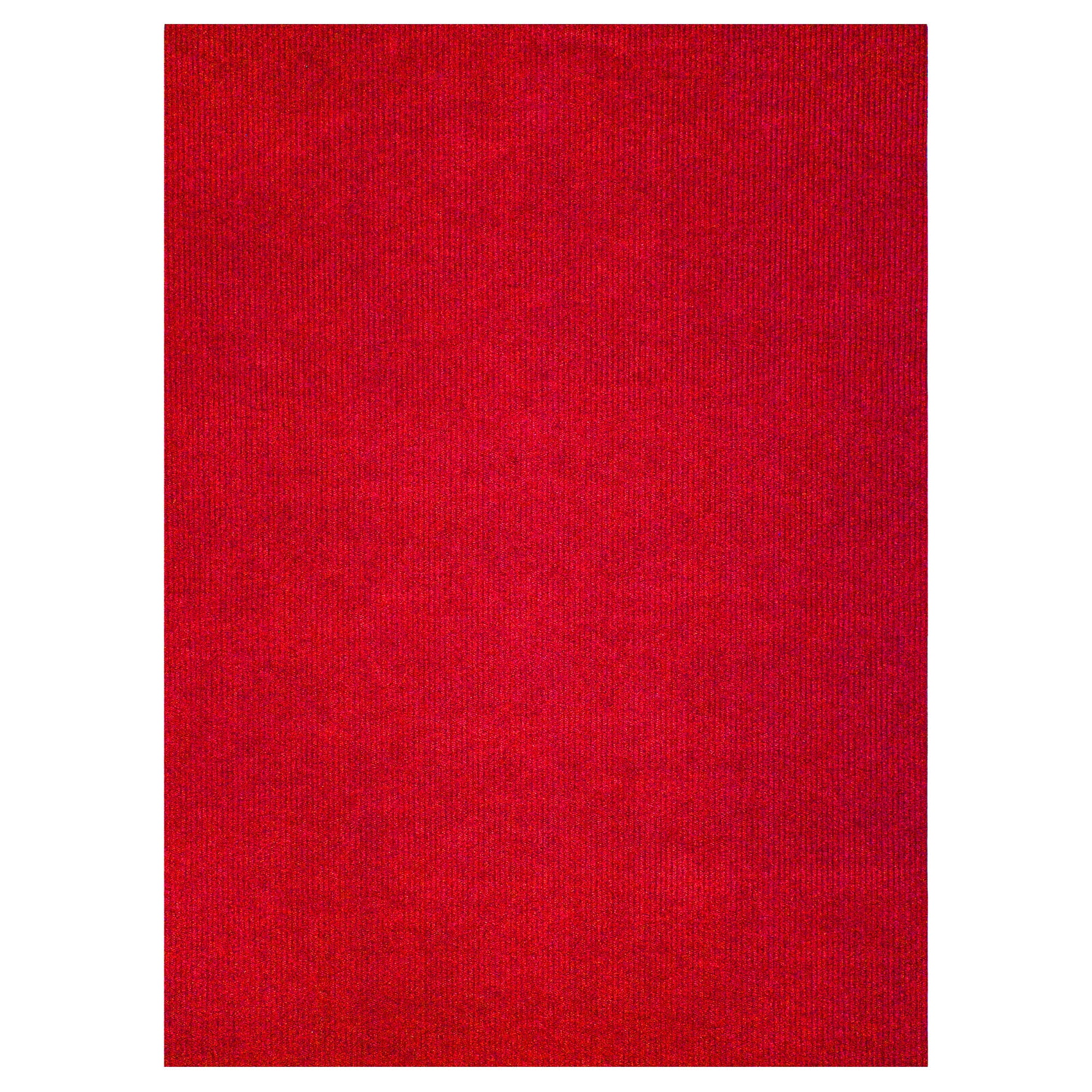 Ottomanson Utility Waterproof Non-Slip 5x7 Indoor/Outdoor Area Rug for ...