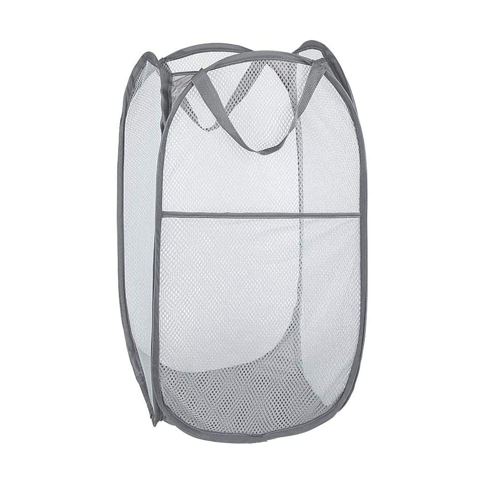 Otufan Collapsible Laundry Baskets Portable Pop-up Clothes Storage ...