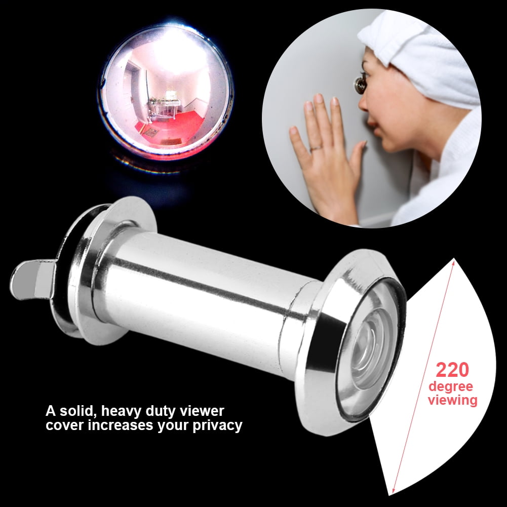 Otviap Wide View Peephole, 220 Degree Wide Viewing Angle with Heavy ...
