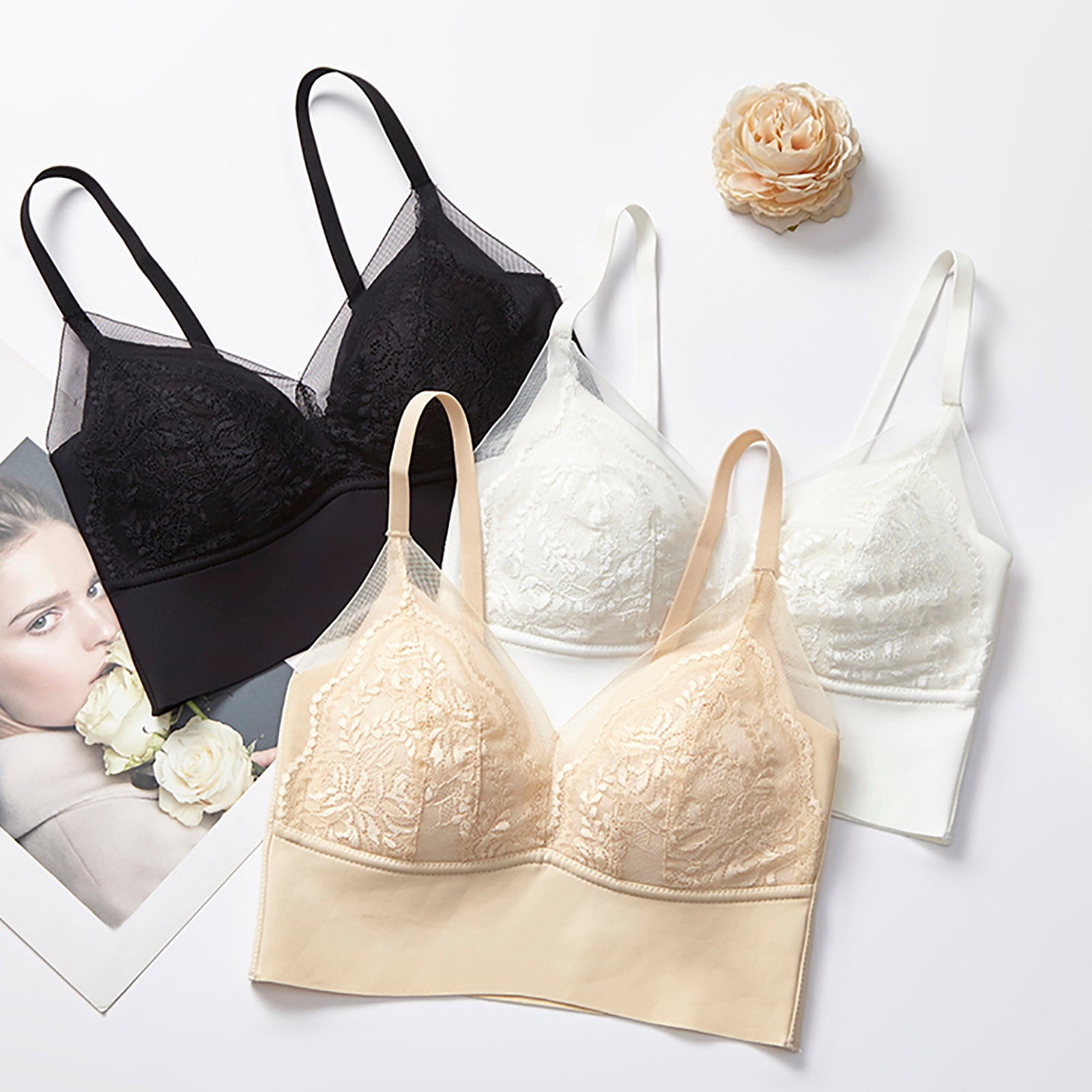 Otvok Womens Lace Small Middle-Aged and Elderly Underwear Lightweight ...
