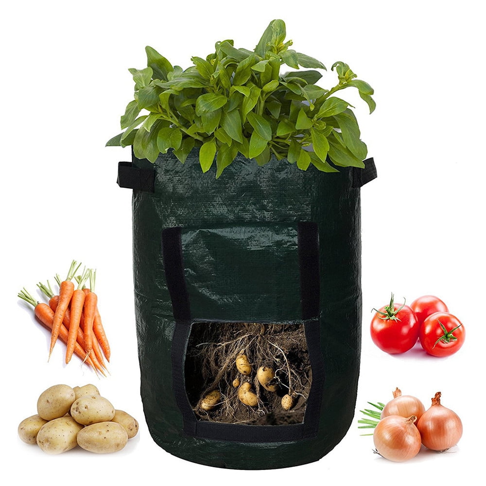 Otvok Diy Potato Grow Planter Pe Cloth Planting Container Bag Thicken ...