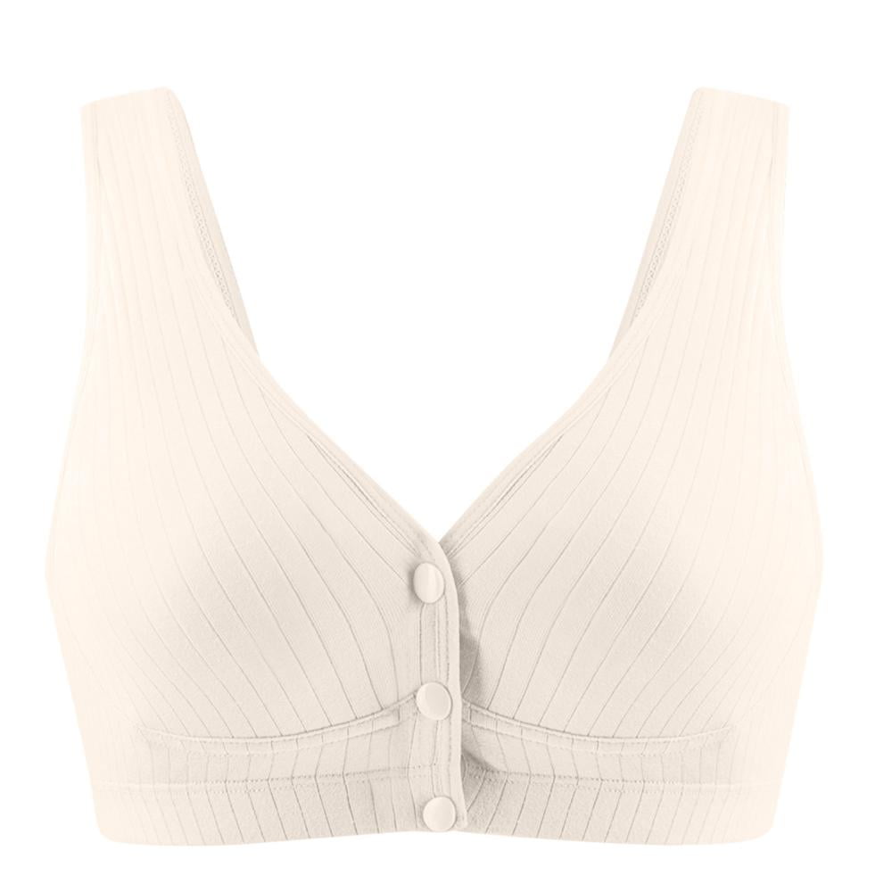 Otvok Womens Cotton Maternity Sleep Bra Soft Organic Cotton Wireless ...