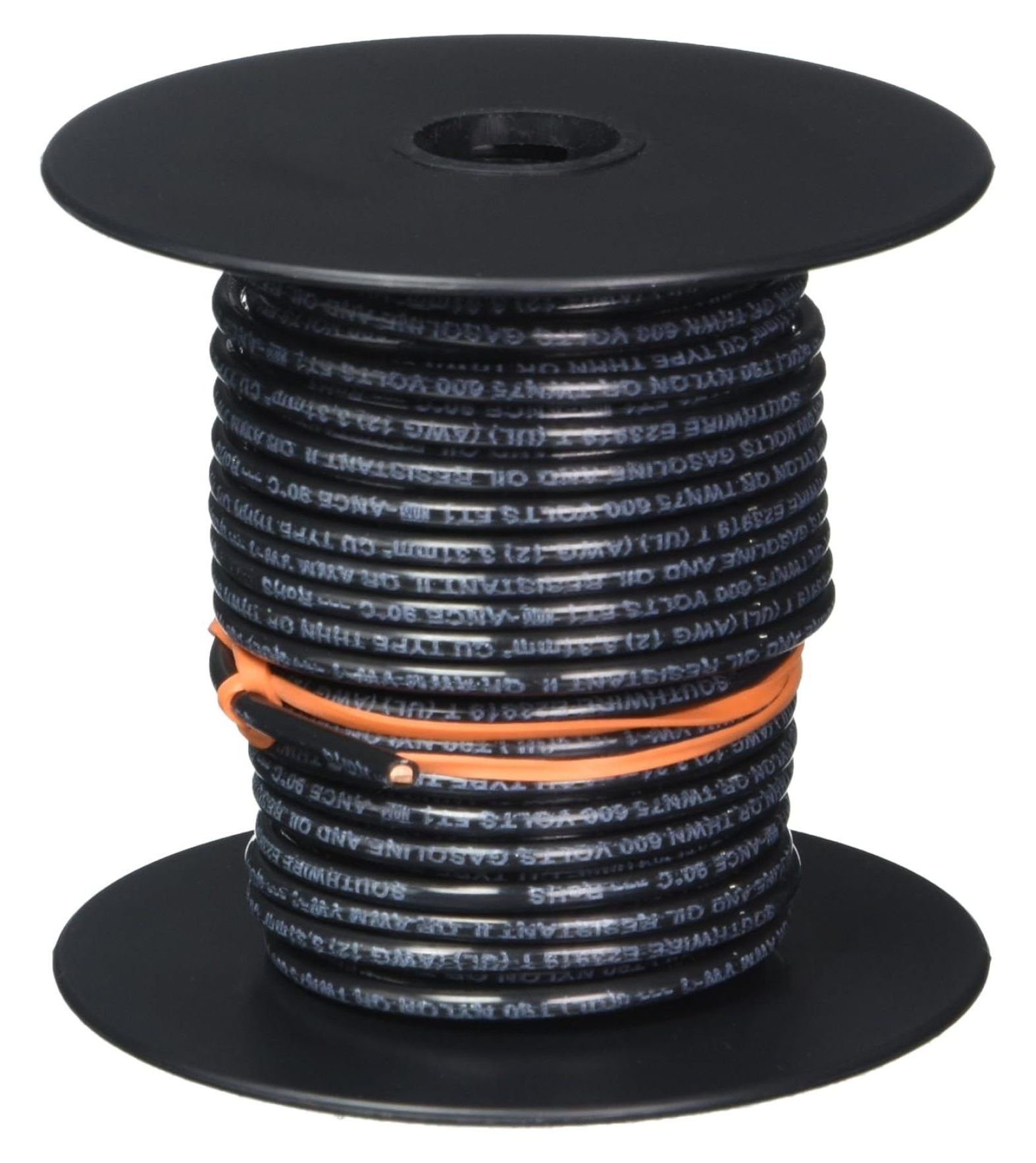 Ou yang fei 11587383 50 ft. 12 Black Solid CU THHN Wire - Walmart.com