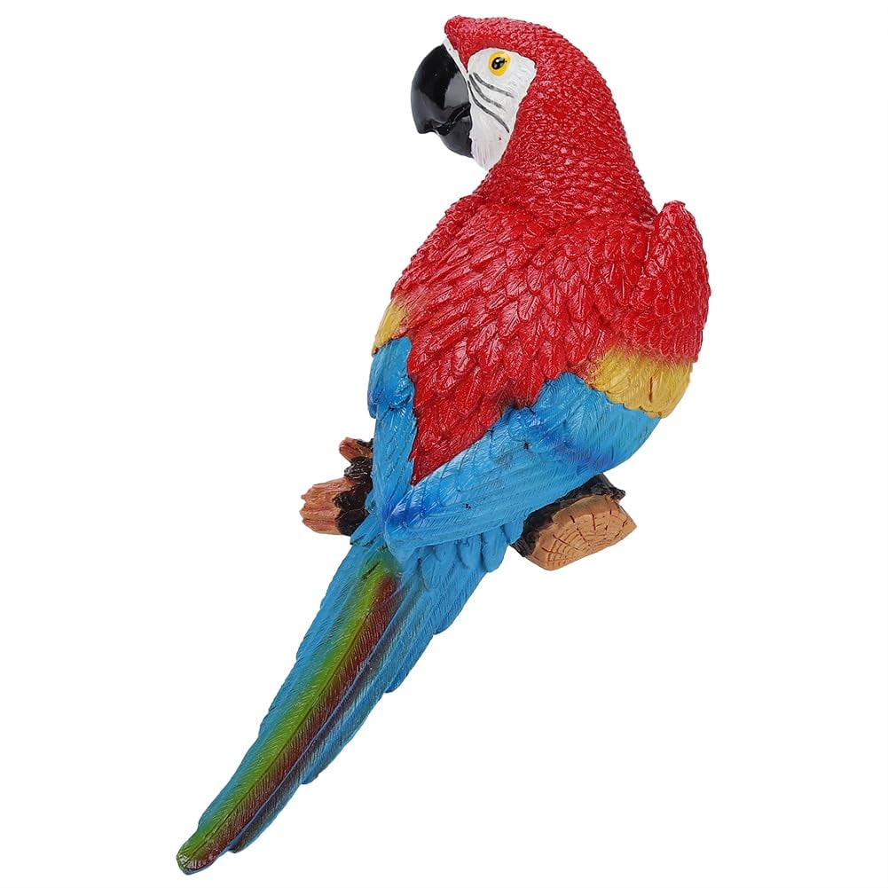 Oubit Nikou Parrot Decor MMF7 Resin Realistic Parrot Statues for Pool ...
