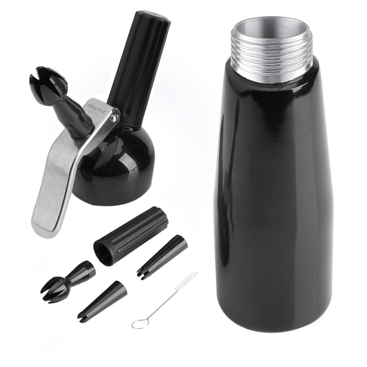 Oubit Professional Whipped-Cream Dispenser Machine with 3 Nozzles, 1 ...