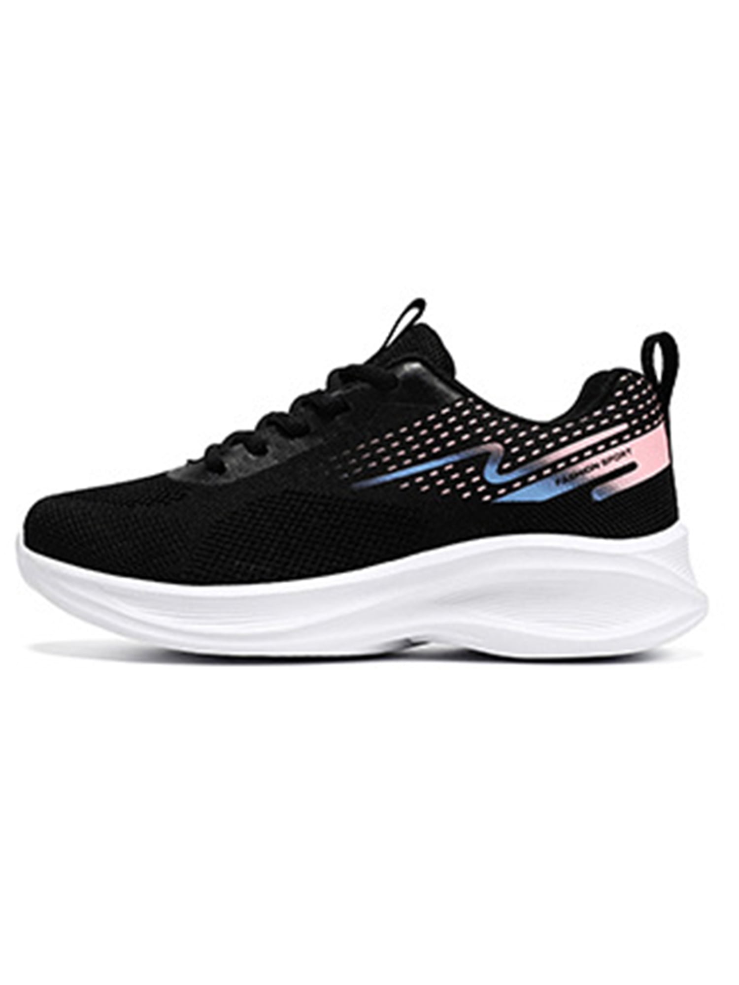 Oucaili Women Sneakers Fitness Workout Running Shoe Knit Upper Athletic ...