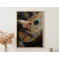 Oud Instrument Music Arabian Impasto Musician Warm Light Housewarming ...