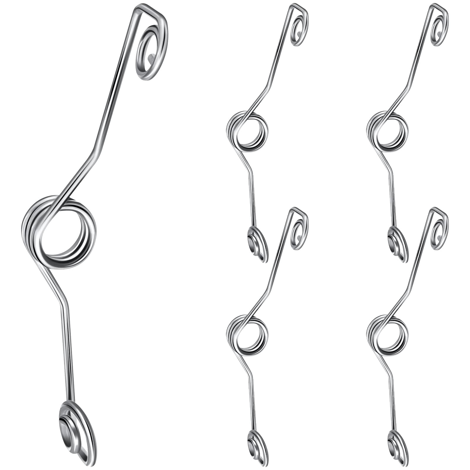 Oudain 5 Pieces Hinge Pin Door Stop Butterfly Spring Keep Door Open ...