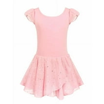 BAOHULU Kids Attire - Gymnastics Wear - Little Girls' Pink Ballet Dance ...